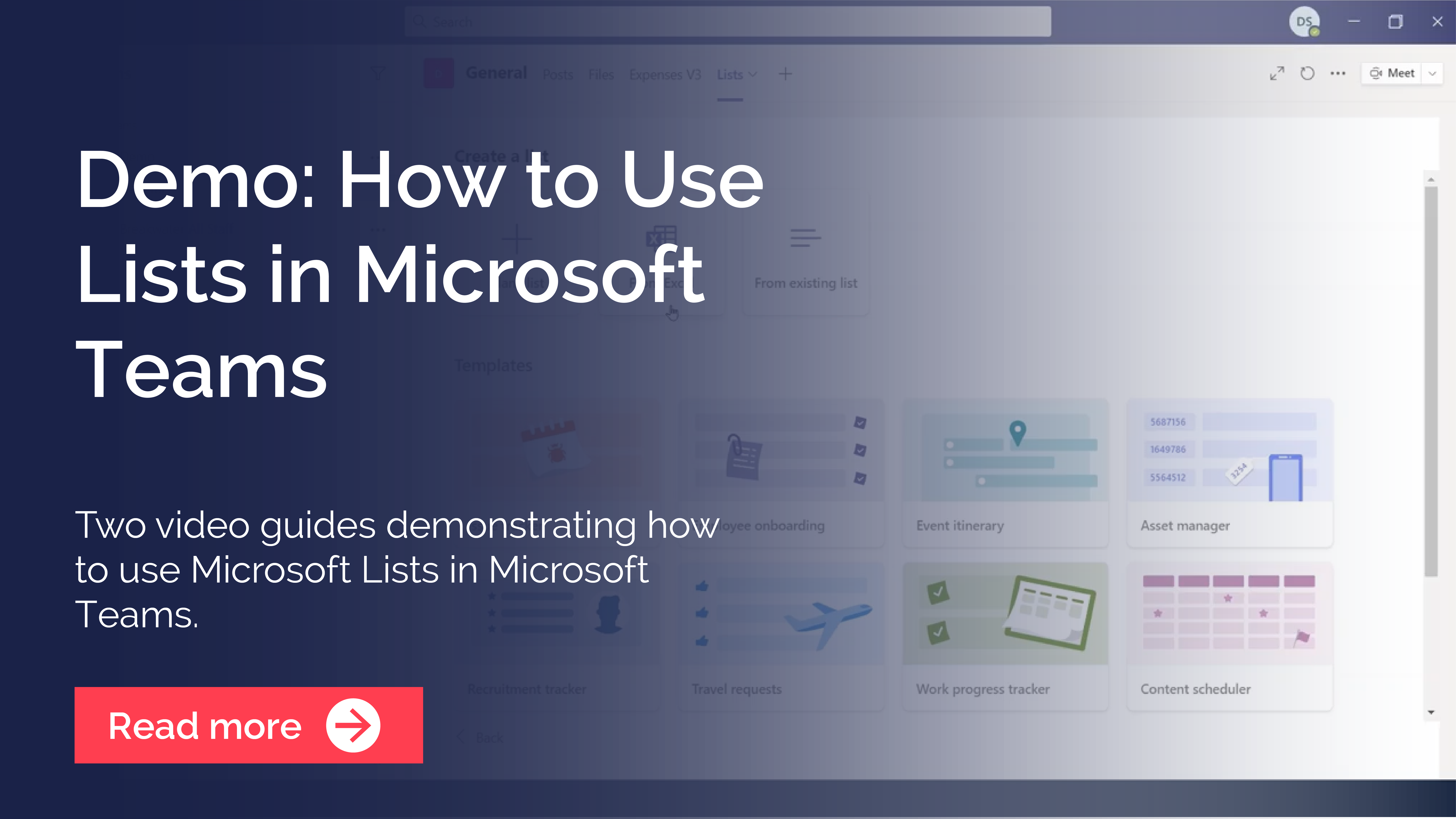 How to Use Lists in Microsoft Teams | Video Demo | Breakwater IT