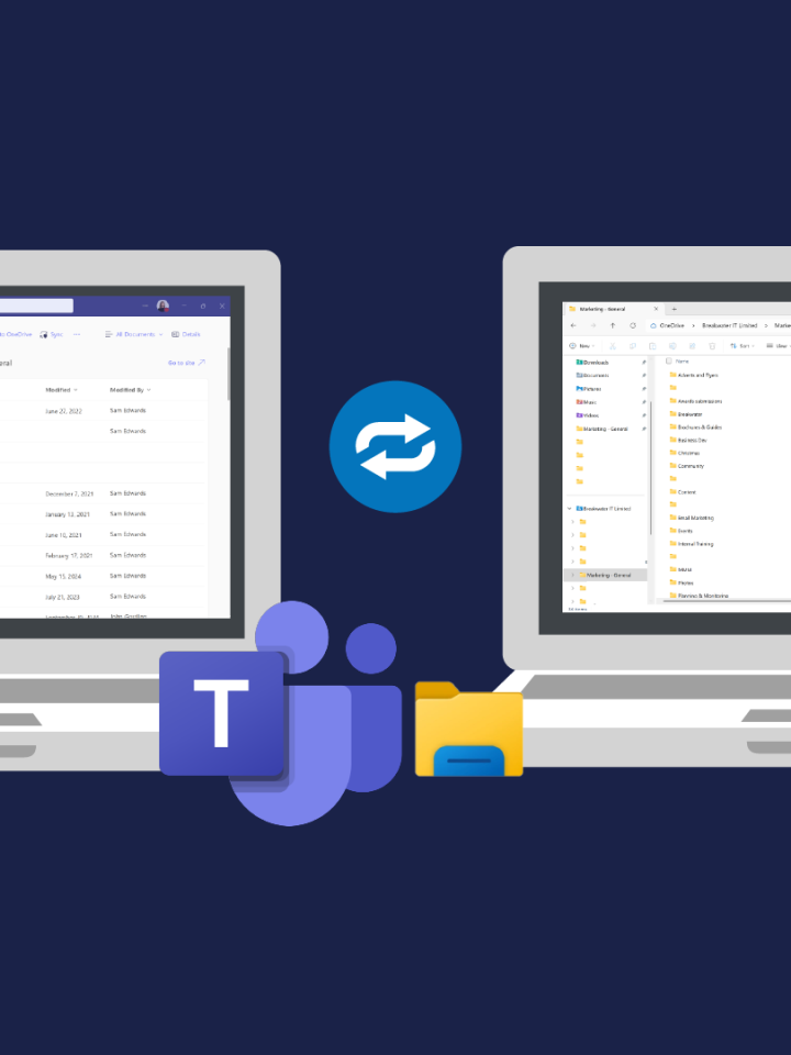 How to Sync Teams Files to File Explorer | Breakwater IT