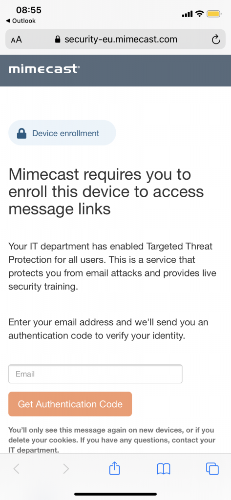 Mimecast Email Security User Guide | Breakwater IT