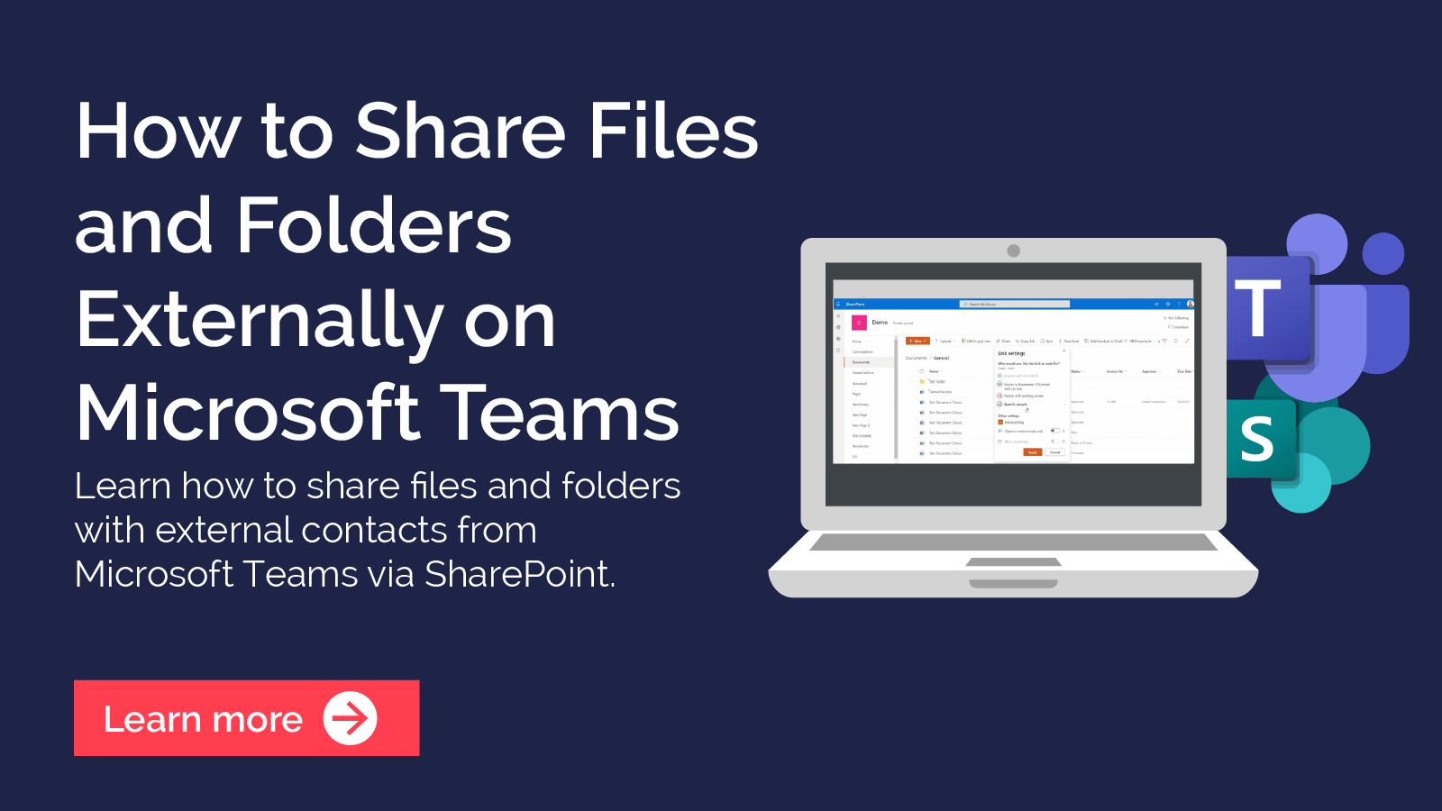 How to Share Externally on Microsoft Teams | Video Demo | Breakwater IT