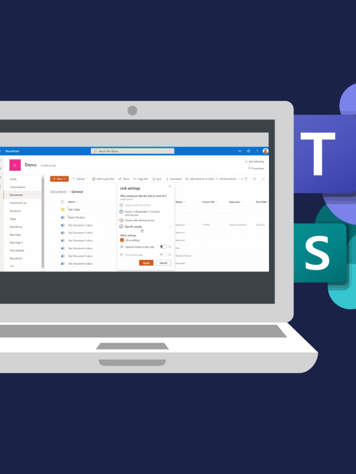 How to Share Externally on Microsoft Teams | Video Demo | Breakwater IT