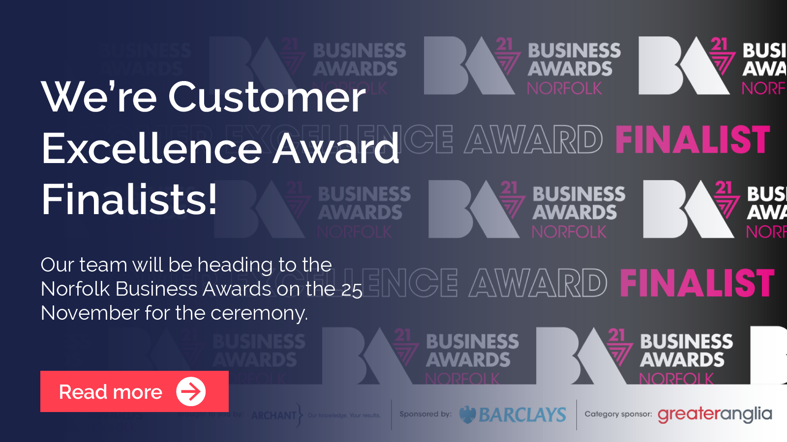 We’re Customer Excellence Award Finalists! | Breakwater IT | Norwich ...