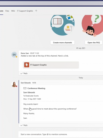 Communication Tips in Microsoft Teams | Breakwater IT